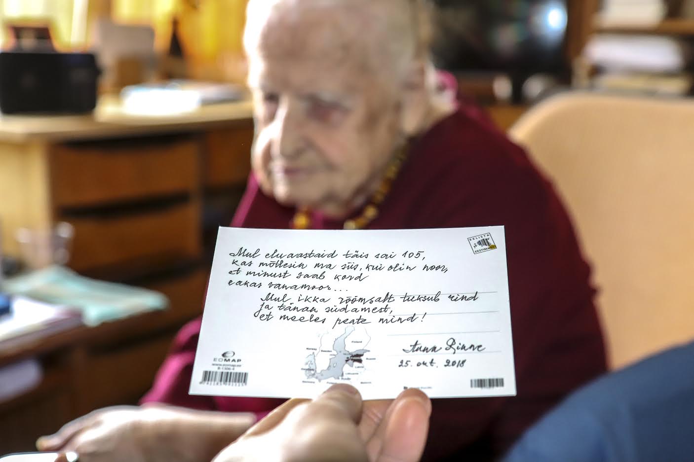 Pühapäeval lahkus meie seast Võru linna eakaim kodanik Anna Rinne ...